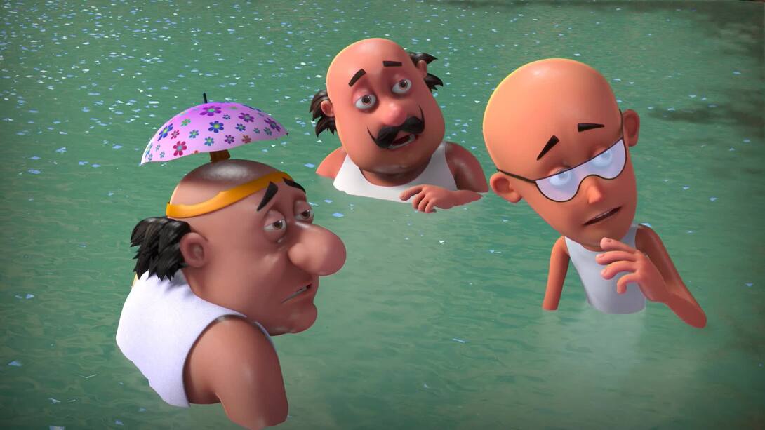Watch Motu Patlu Season 13 Episode 62 : The Mystery Of Hot Water ...