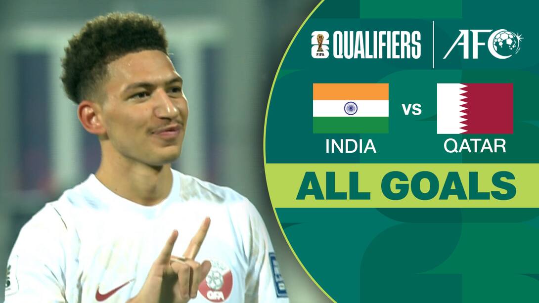 Watch All Goals - India Vs Qatar Video Online(HD) On JioCinema