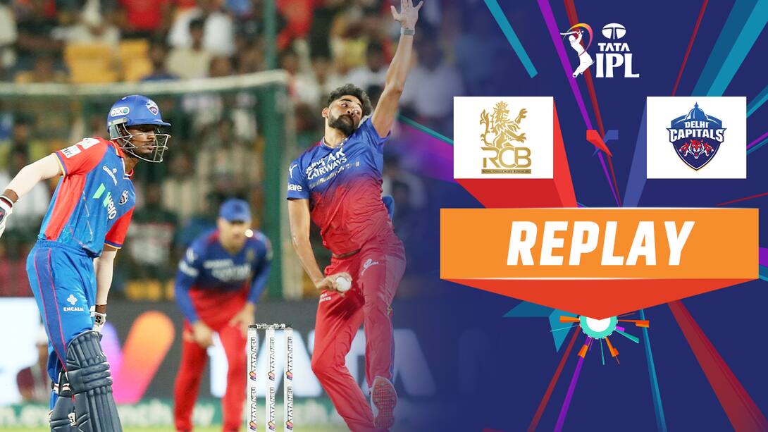 Watch RCB Vs DC - Replay Video Online(HD) On JioCinema