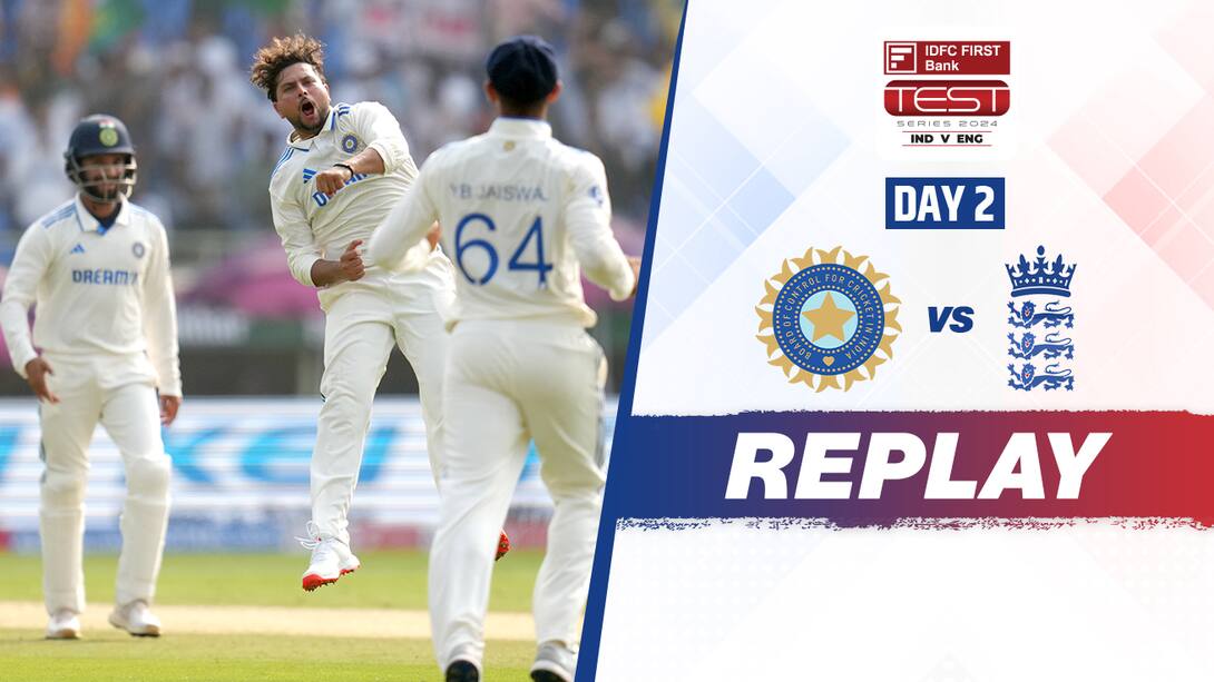 Watch India Vs England - 2nd Test - Day 2 Replay Video Online(HD) On ...