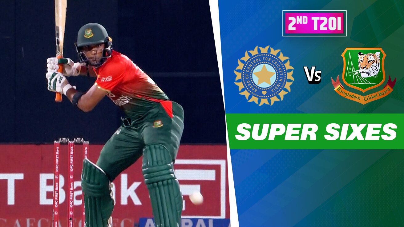 Watch India Vs Bangladesh - 2nd T20I - Bangladesh Super 6s Video Online(HD) On JioCinema