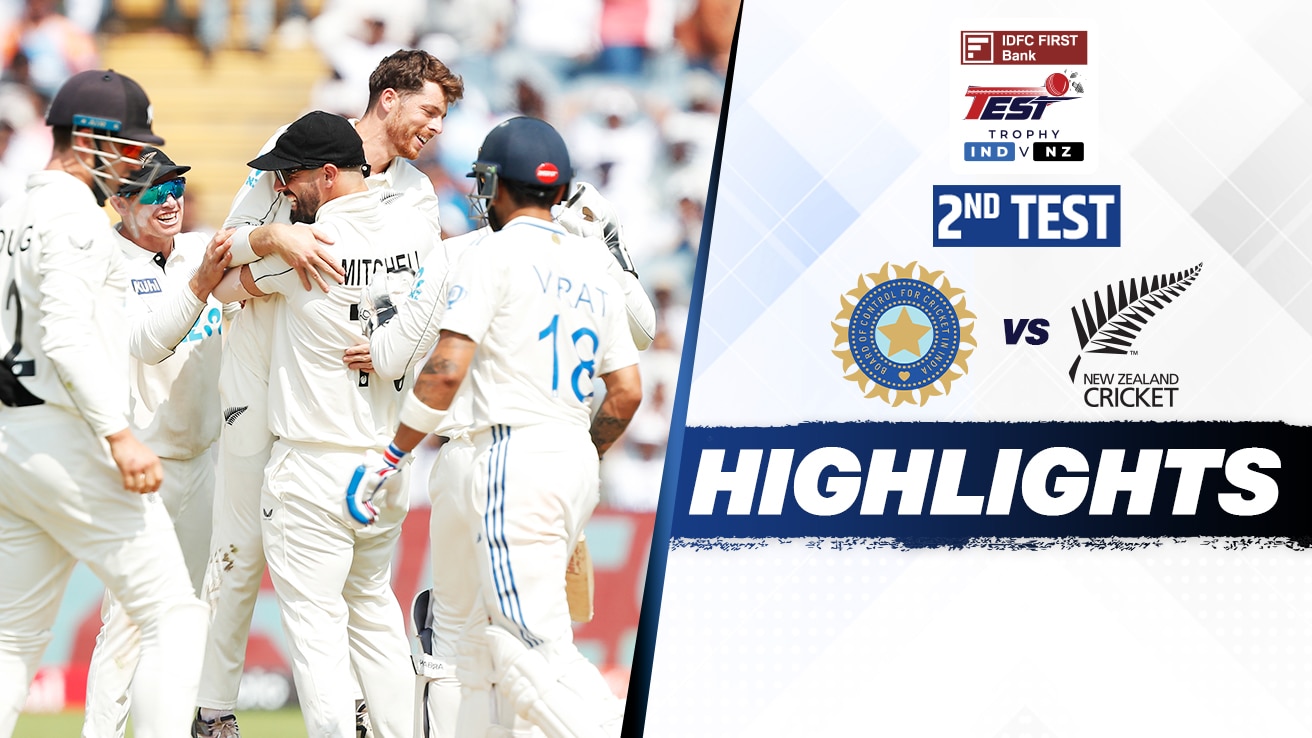 Watch India Vs New Zealand - 2nd Test - Full Match Highlights Video ...