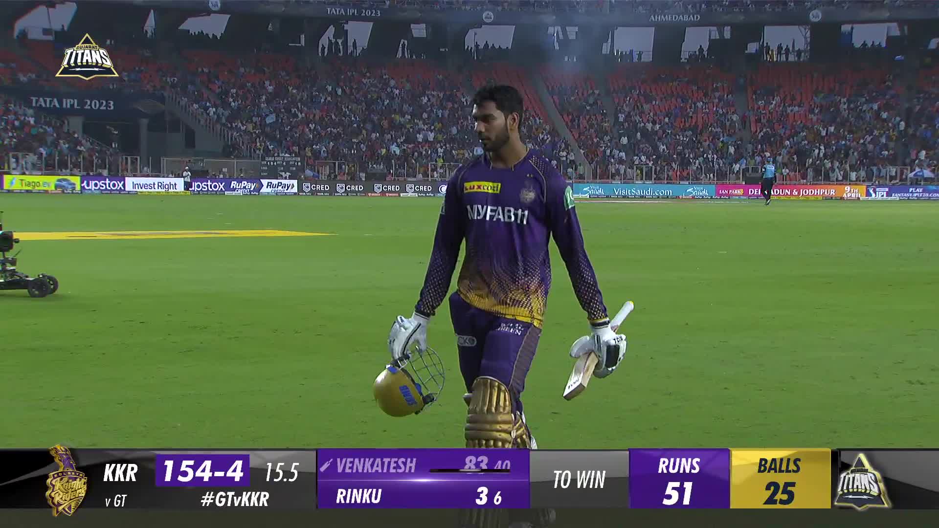 Watch Big Wicket! Venkatesh Departs Video Online(HD) On JioCinema