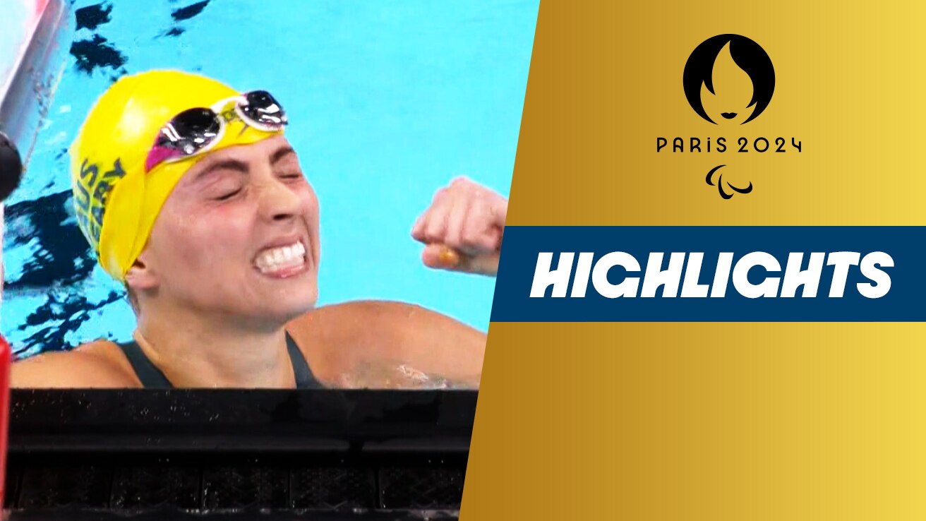 Watch Para Swimming - Women's 100m Freestyle S9 - Highlights - Leary ...