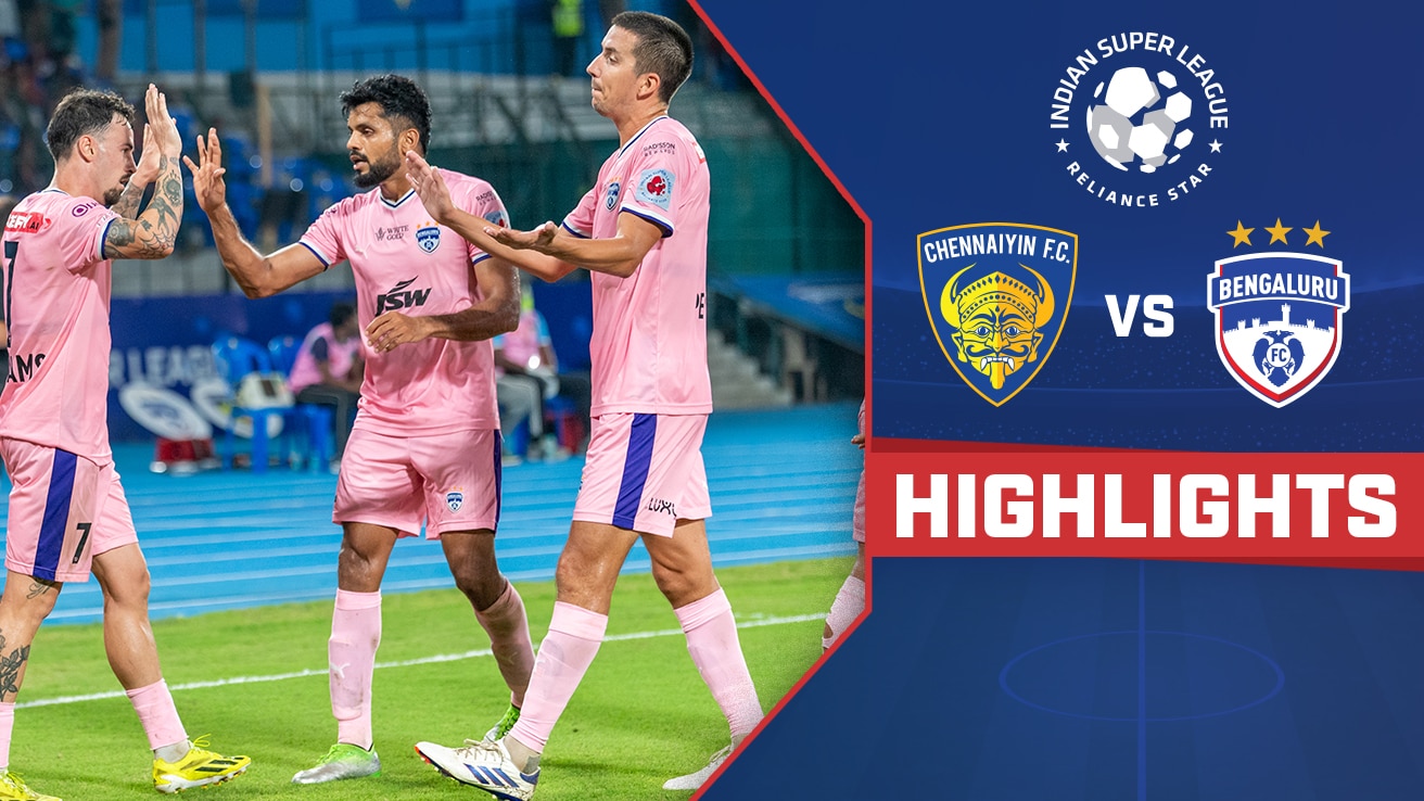 Watch Chennaiyin FC and Bengaluru FC from ISL 2024-25 on JioCinema.