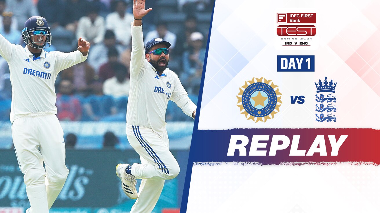 Watch India Vs England - 1st Test - Day 1 Replay Video Online(HD) On ...