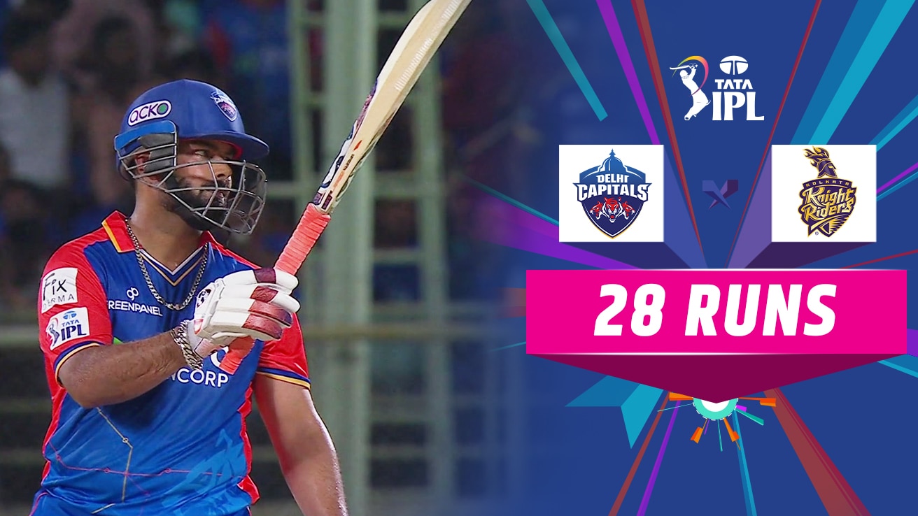 Watch Pant Reaches 50, Smacks 28 Off Venkatesh Over Video Online(HD) On ...