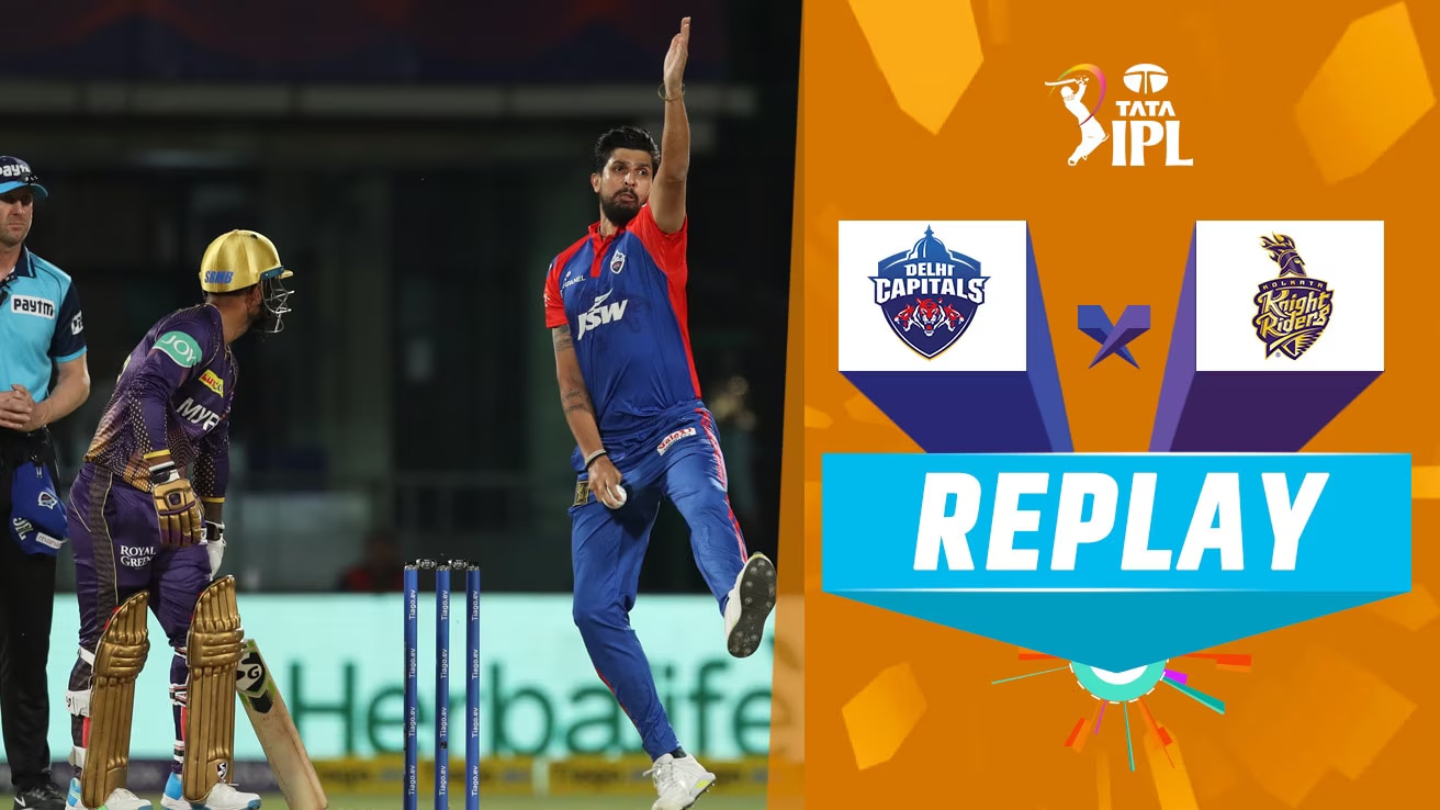 Watch Replay - M28: DC Vs KKR Video Online(HD) On JioCinema