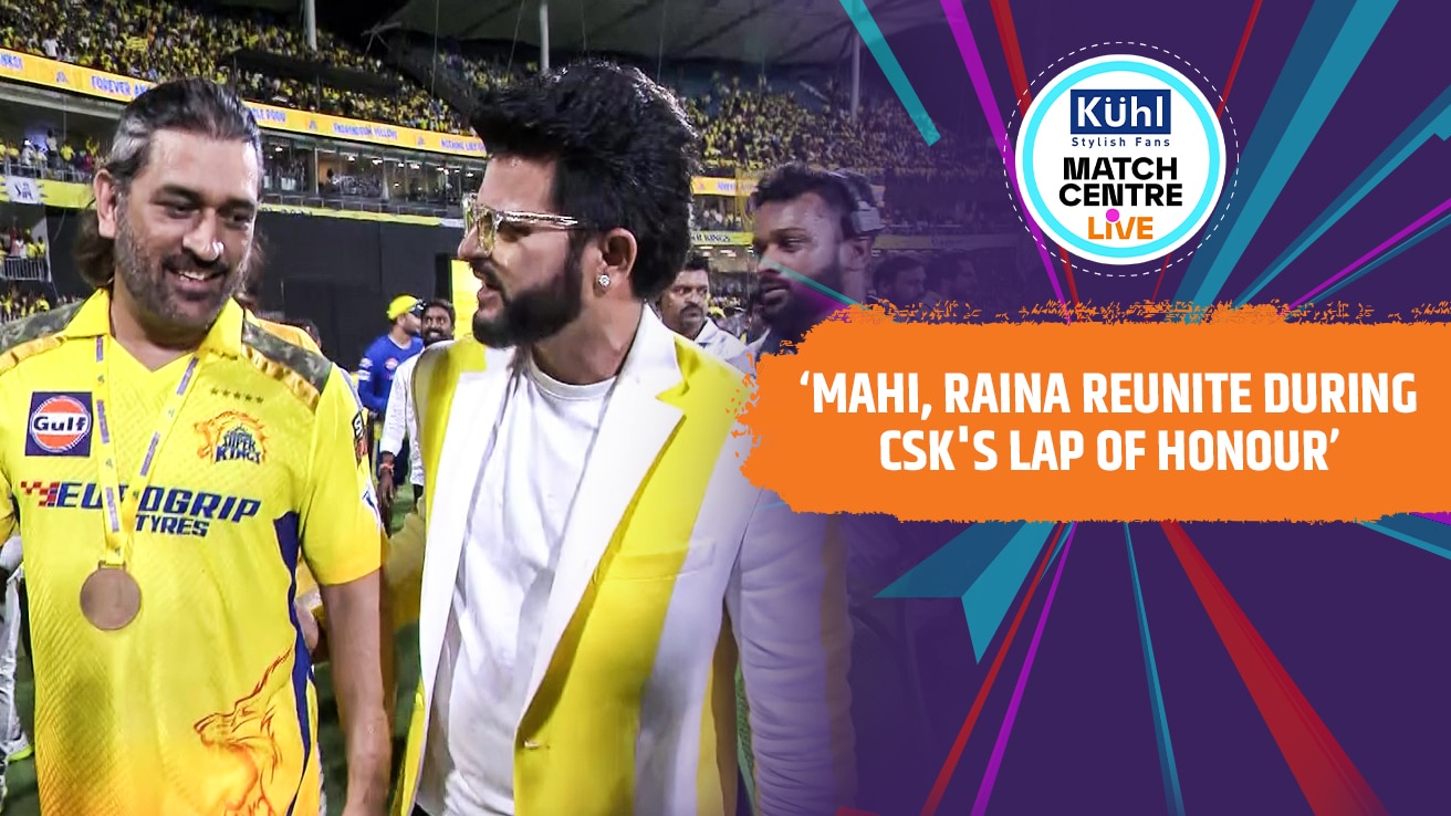 Watch Mahi, Raina Reunite During CSK's Lap Of Honour Video Online(HD ...