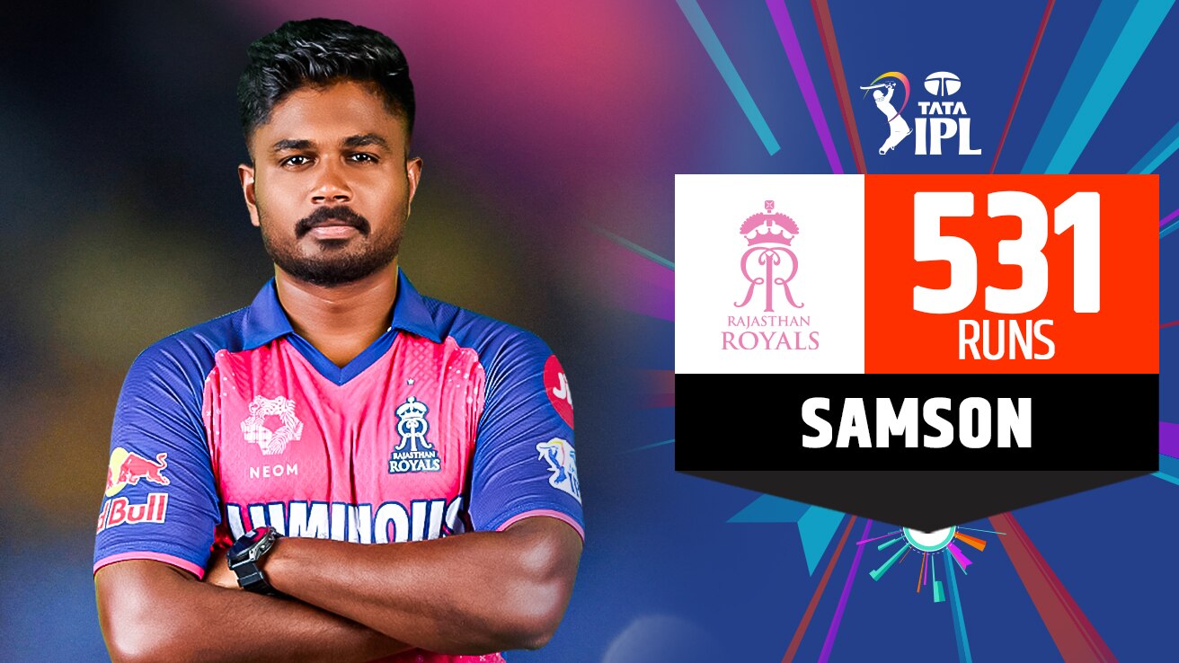 Watch TATA IPL 2024 - Samson's - 531 Runs Video Online(HD) On JioCinema