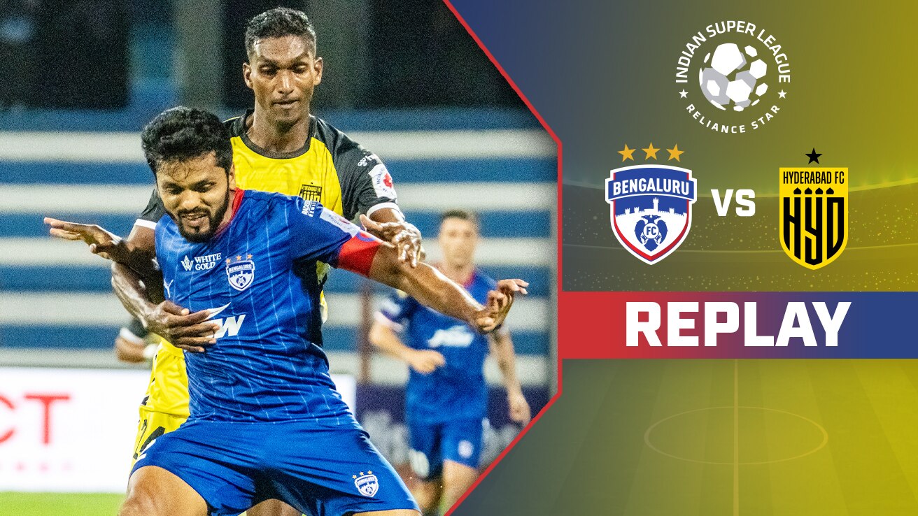 Watch Bengaluru FC Vs Hyderabad FC - Replay Video Online(HD) On JioCinema