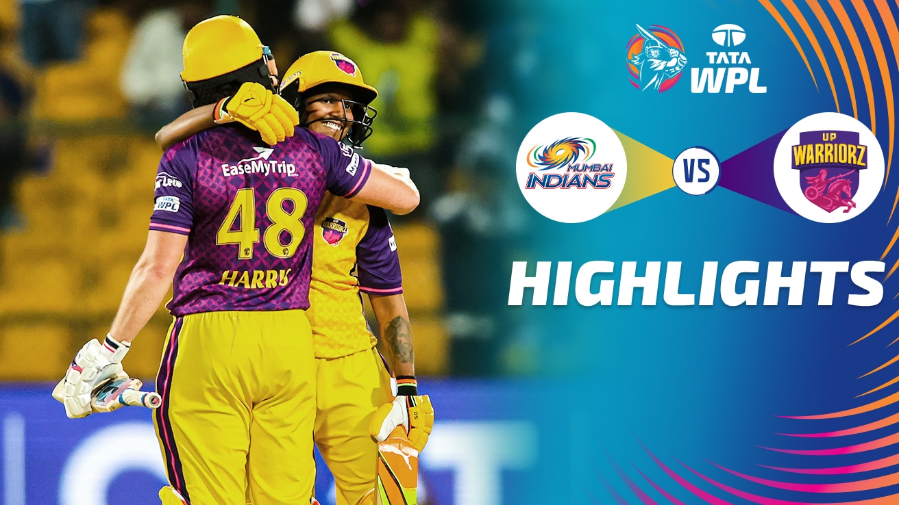 Watch MI Vs UPW - Highlights Video Online(HD) On JioCinema