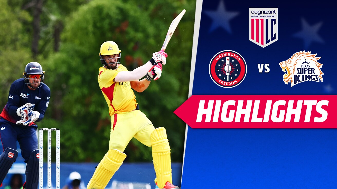 Watch Washington Freedom Vs Texas Super Kings - Highlights Video Online(HD) On JioCinema
