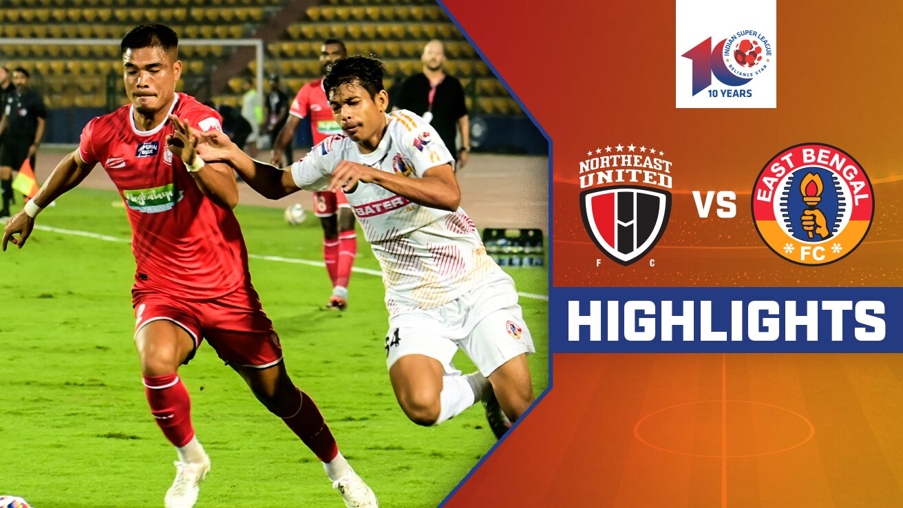 Watch NorthEast United FC Vs East Bengal FC - Highlights Video Online(HD) On JioCinema