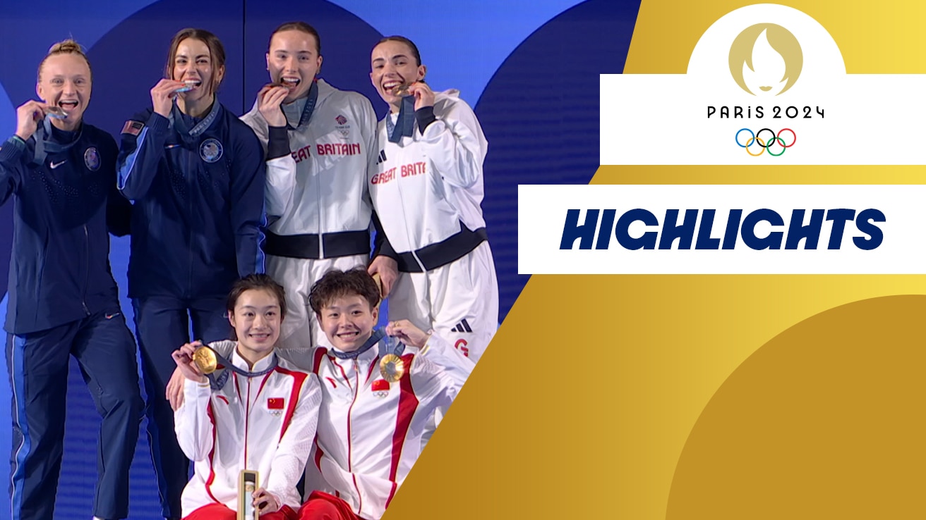 Watch Diving - Women's Synchronized 3m Springboard - Final - Highlights ...