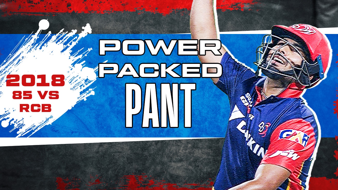 Watch 2018: Pant's 85 Vs RCB Video Online(HD) On JioCinema