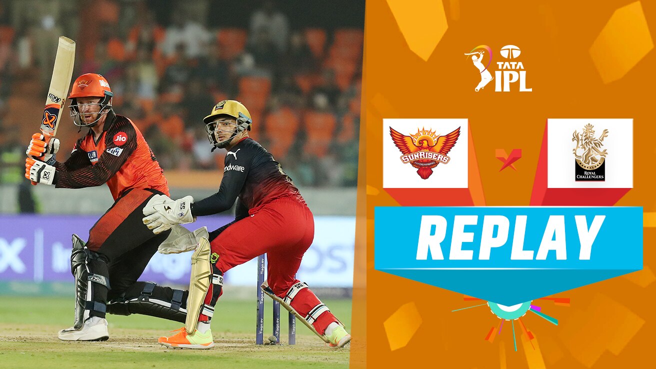 Watch Replay - M65: SRH Vs RCB Video Online(HD) On JioCinema