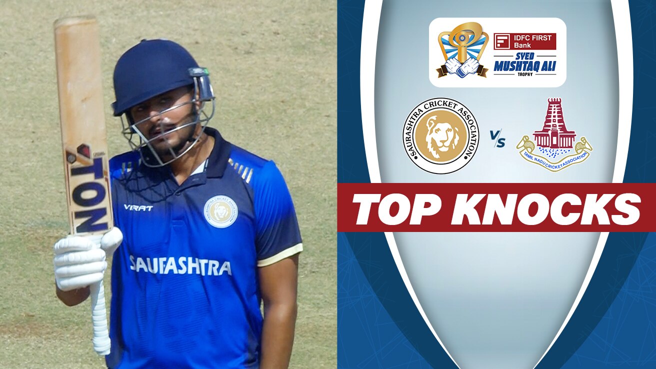 Watch Saurashtra vs Tamil Nadu - Ruchit Ahir's Top Knock Only on JioCinema.