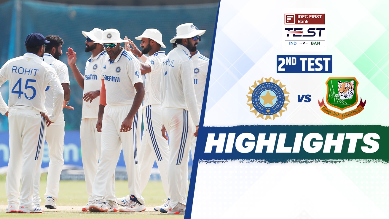 Watch India Vs Bangladesh - 2nd Test - Full Match Highlights Video ...