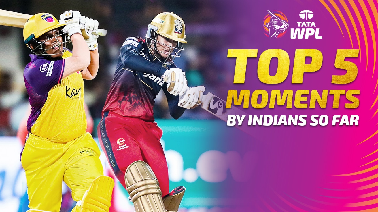 Watch TATA WPL Season 2 - Top 5 Moments By Indians Video Online(HD) On JioCinema