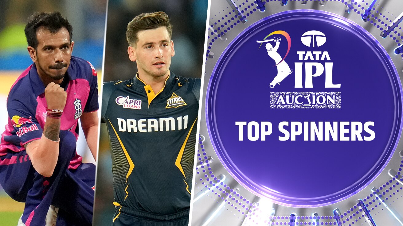 Watch TATA IPL 2025 Auction - Top Spinners Video Online(HD) On JioCinema