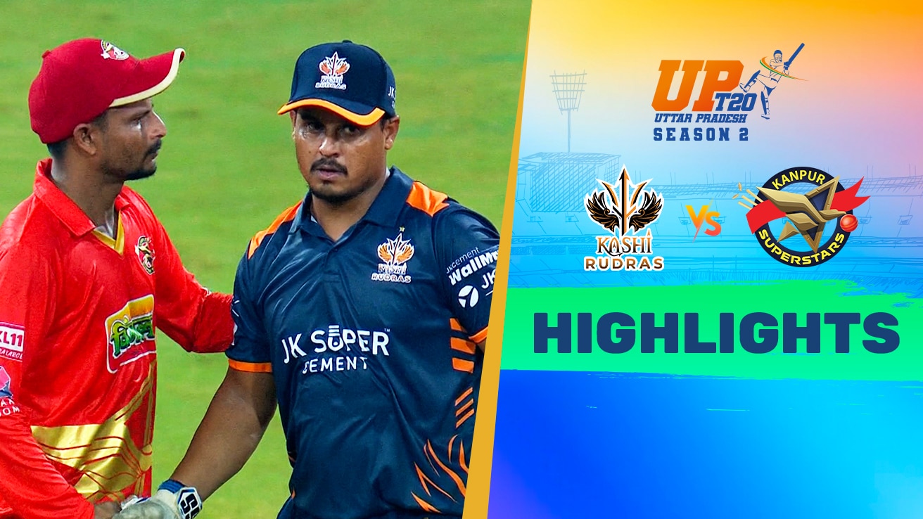 Watch Kashi Rudras Vs Kanpur Superstars - Highlights Video Online(HD) On JioCinema